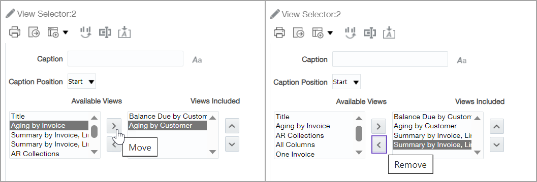 AR Snapshot and Aging example—ICRW